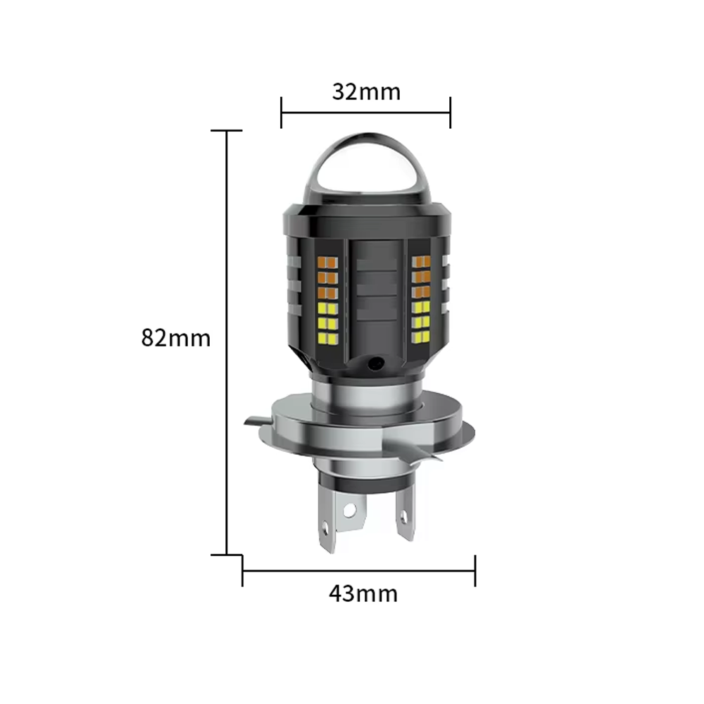 Foco Led Lupa H4 Dual Color 2.500LM | Mercomax Motors