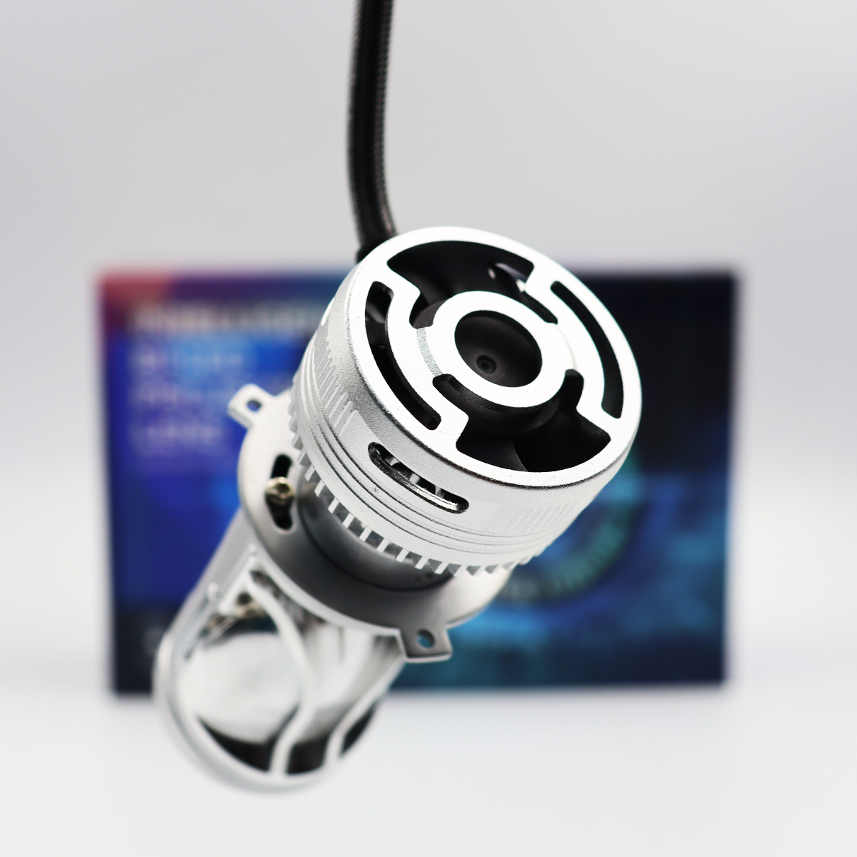Mini Proyector LED Lupa AM14 H4 18.000LM | Mercomax Motors