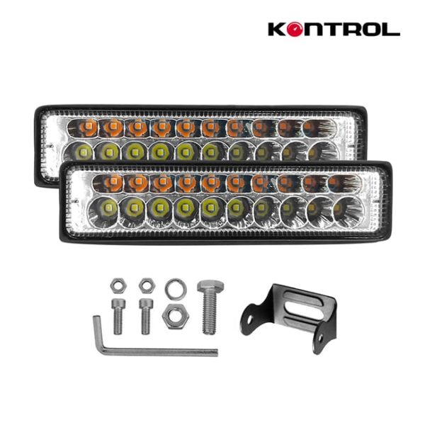 Kit Barras Led 6” 1.800LM Reflector Dual KONTROL | Mercomax Motors