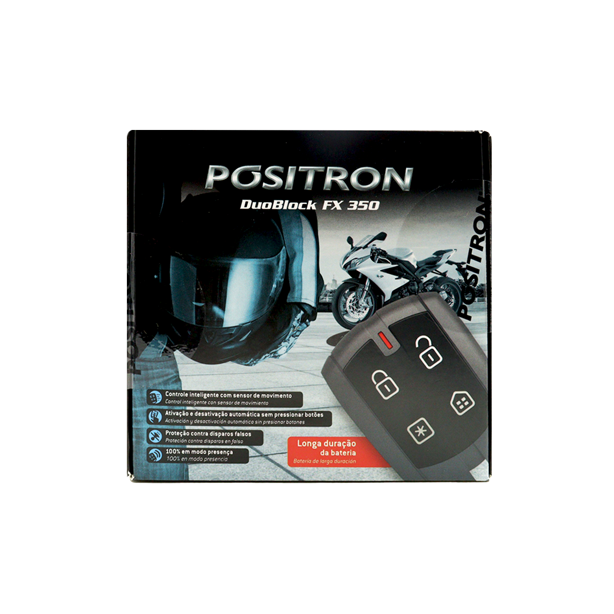Alarma Para Motocicleta Positron FX350-G8 Azul | Mercomax Motors