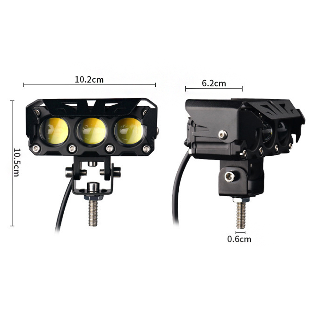 Explorador LED M9F Dual Color + Flash 9.000LM | Mercomax Motors