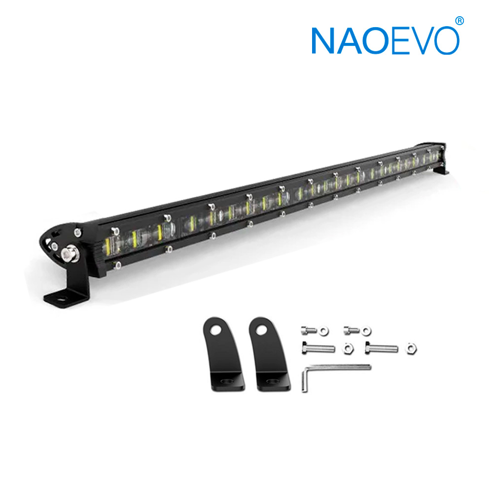 Barra LED 6D Serie S9 26" 120W Spot Blanco | Mercomax Motors
