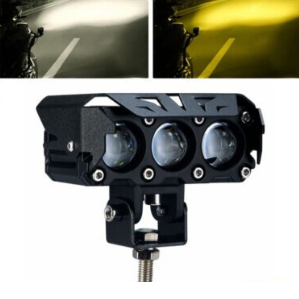 Explorador LED M9F Dual Color + Flash 9.000LM | Mercomax Motors