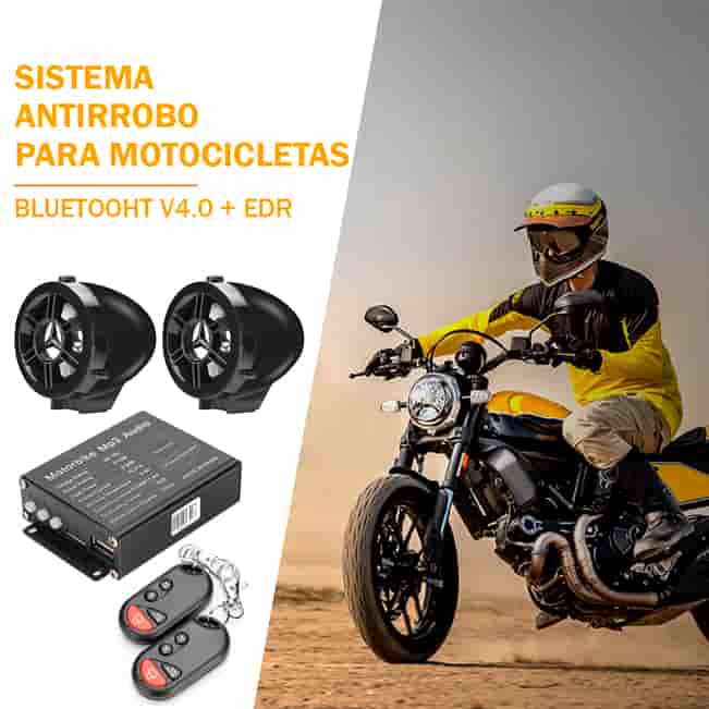 Radio MT139 Bluetooth MP3 Para Moto | Mercomax Motors